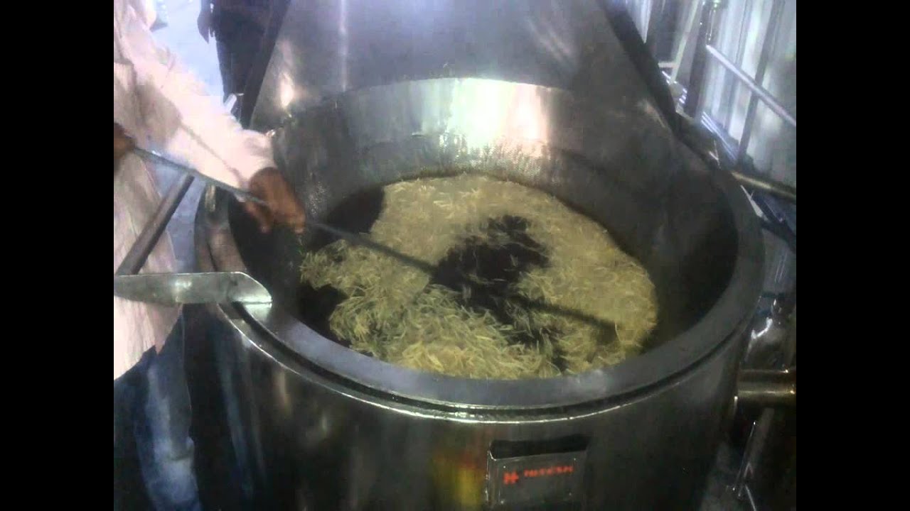 batch type circular fryer with wood fire HITESH ENHINEERING - YouTube