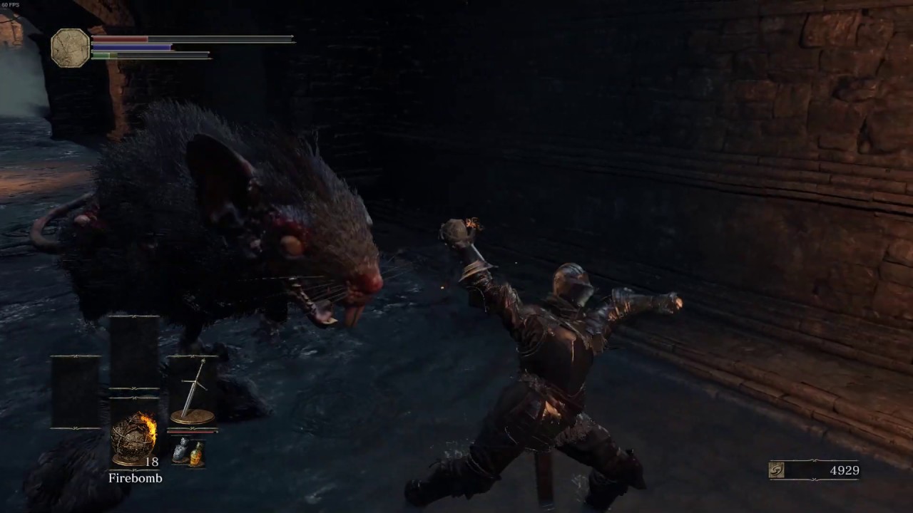 Dark Souls 3 - Big Rat - YouTube