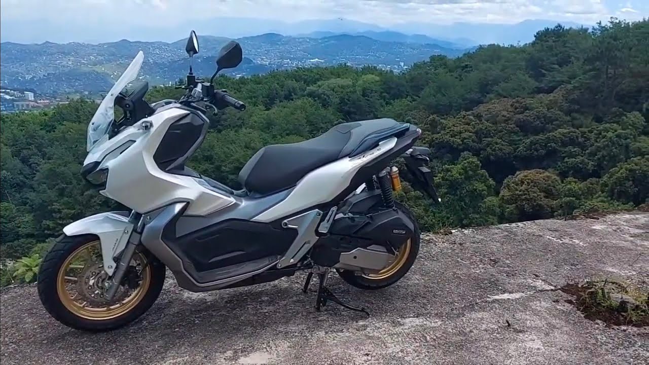 1st short ride ADV155 2021 Road going up to mt cabuyao A.K.A mt. la ...