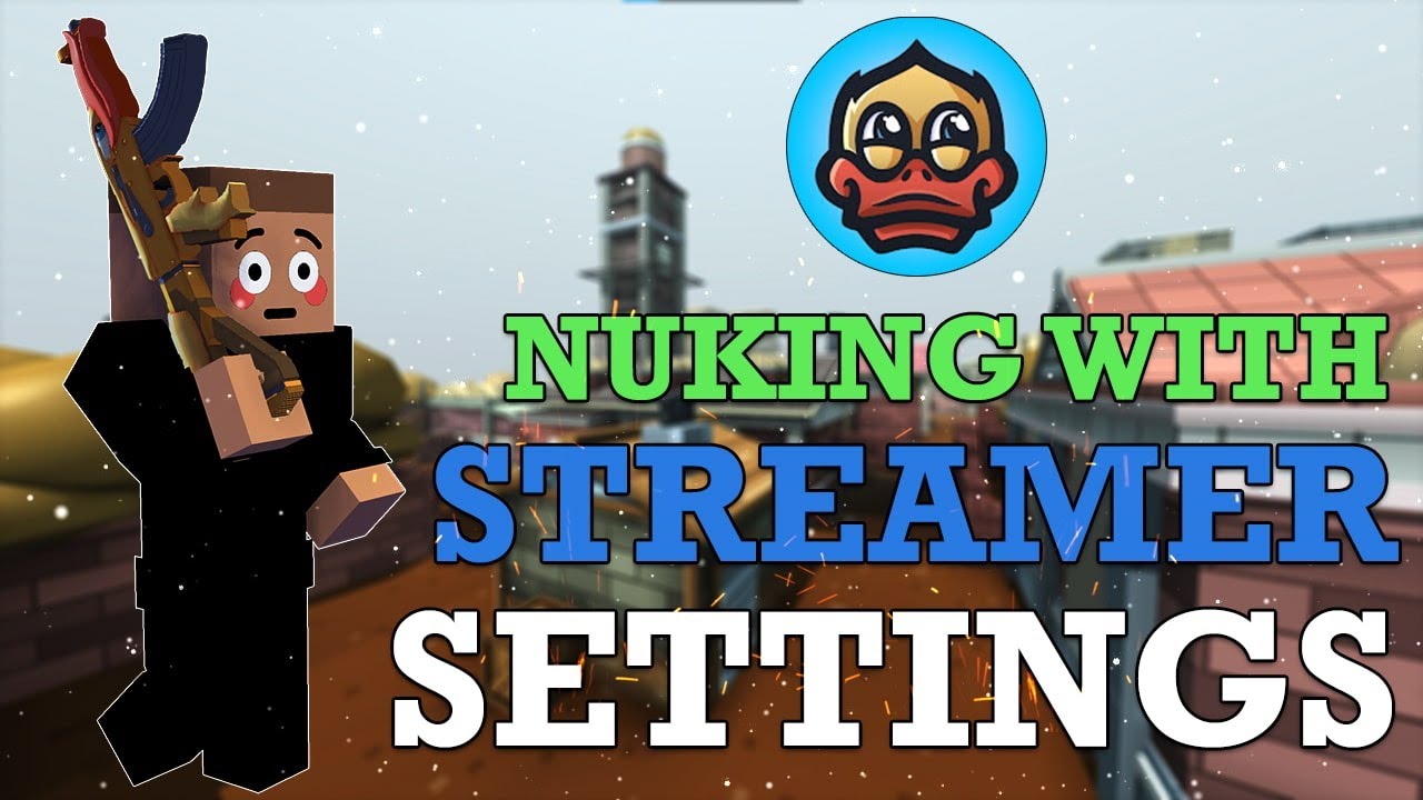 Krunker | Nuking with Streamer Settings #4 - Quacky - YouTube