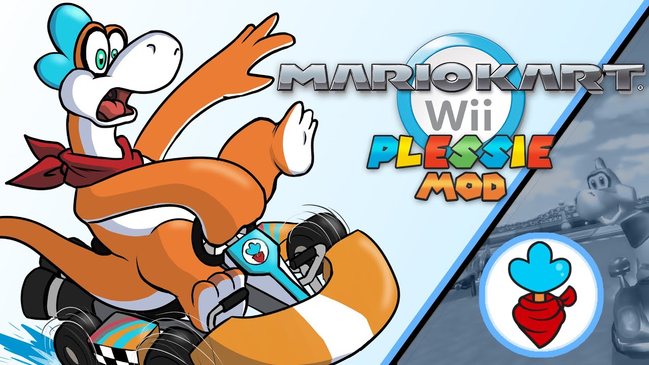 [OUTDATED] Plessie - Mario Kart Wii (Character MOD) - YouTube