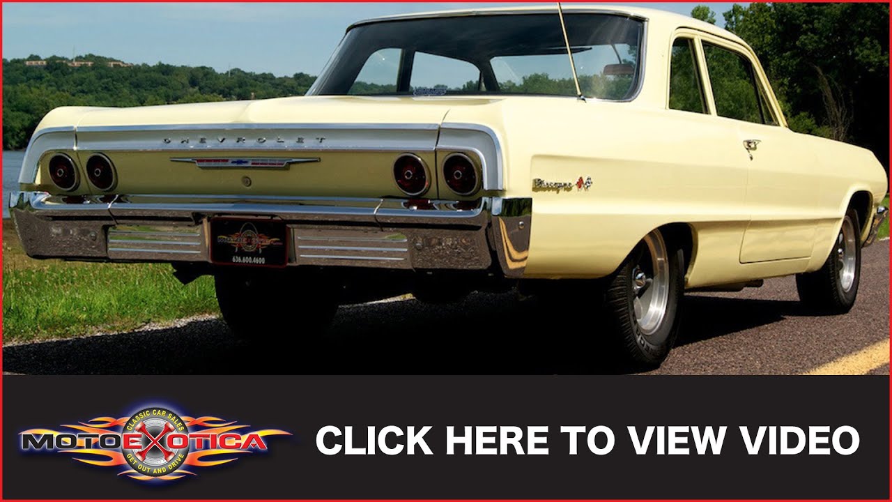 1964 Chevrolet Biscayne 2 Door Sedan (SOLD) - YouTube