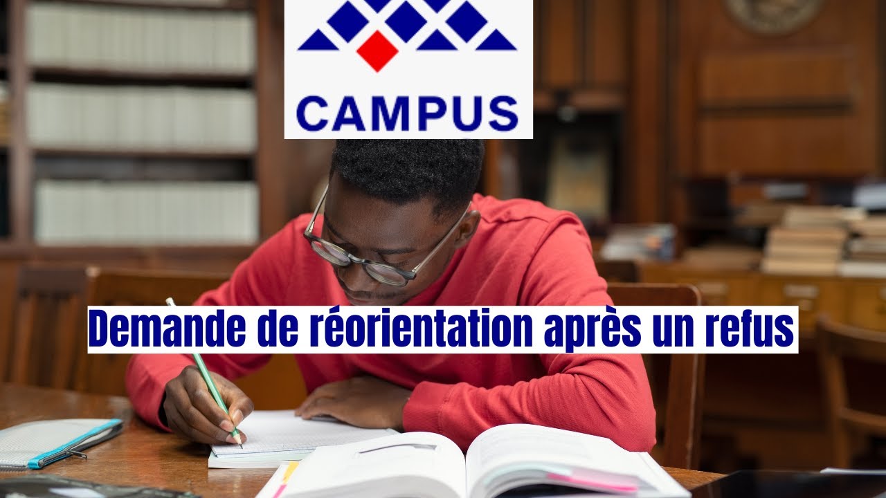 Faire une demande de réorientation après un refus - YouTube