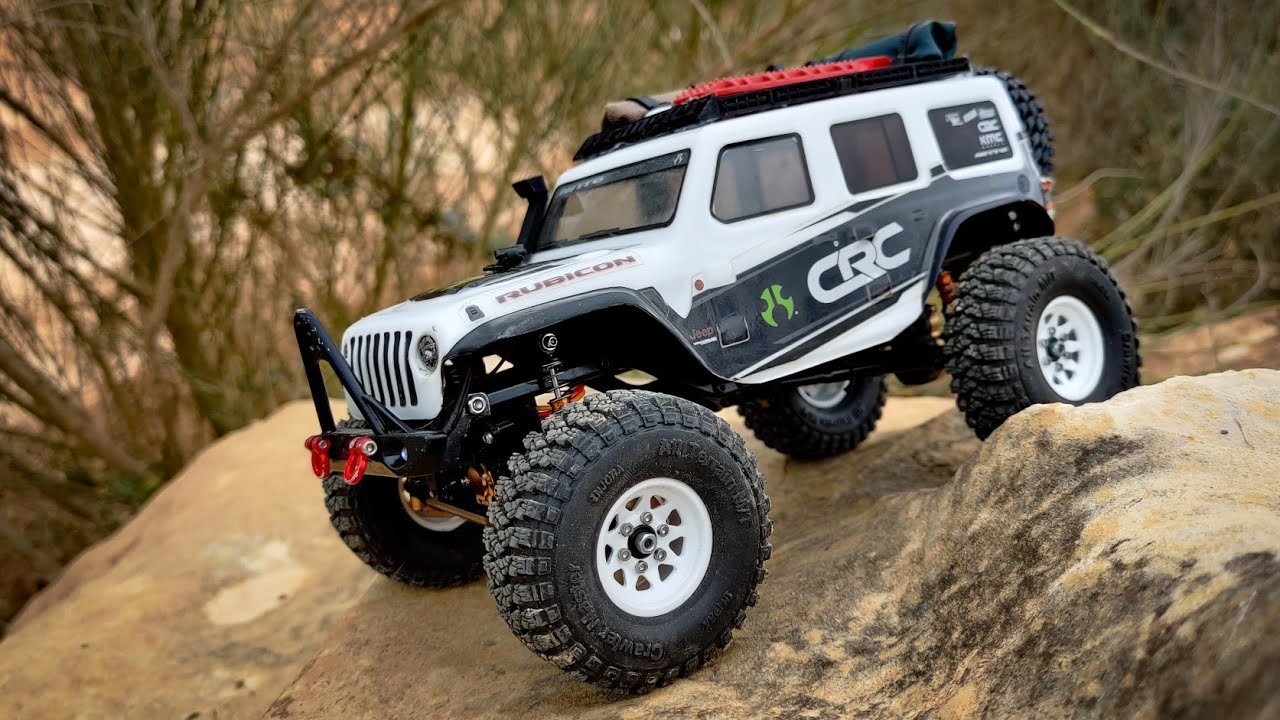 Axial SCX24 Jeep Wrangler JLU Stone quarry X Rock Crawling - YouTube