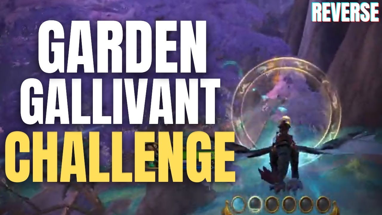 WoW Garden Gallivant Challenge Reverse - Dragon Racing Guide - YouTube