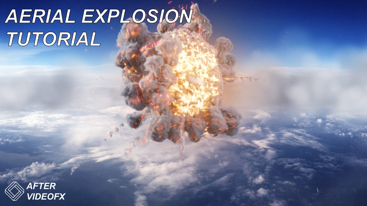 Aerial Explosion Tutorial Part 1: Explosion Simulation - YouTube