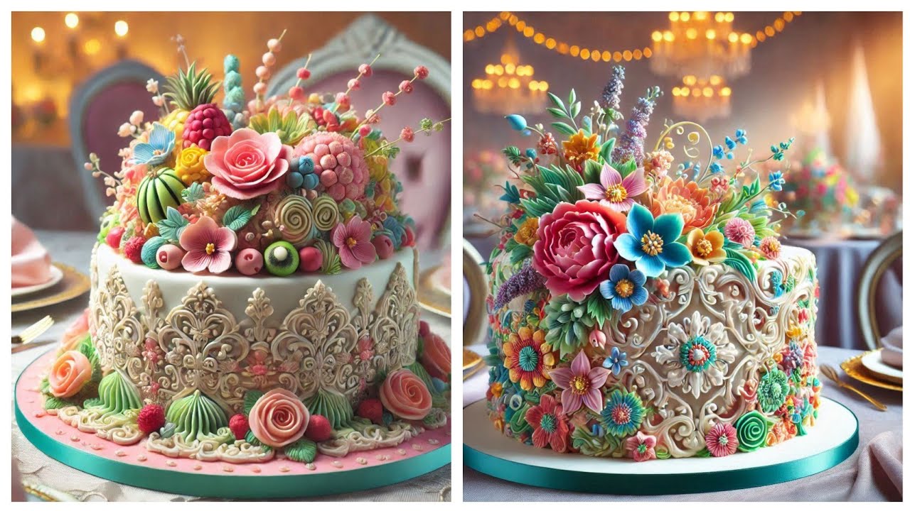happy birthday cake pictures // Birthday cake design ideas - YouTube
