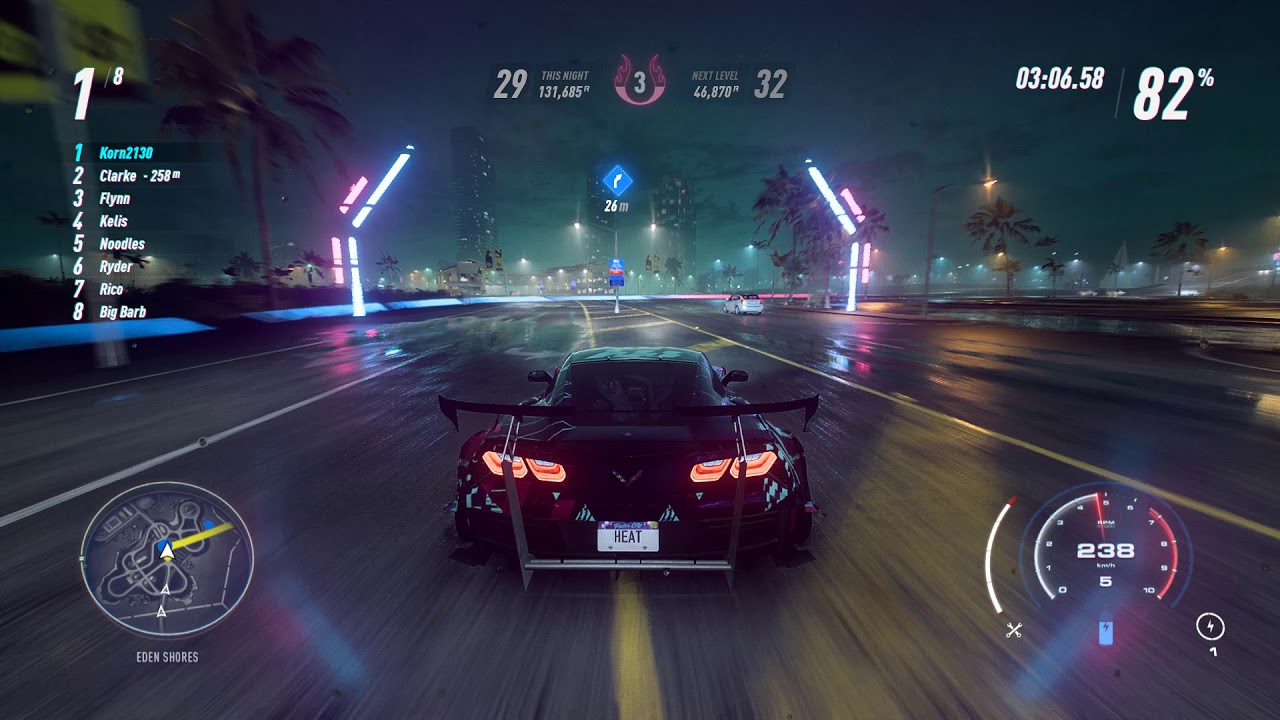 Need For Speed Heat : High HEAT Race - SPRINT RACE @ MAORI VENTURE ...