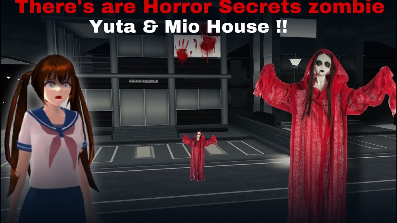 There’s are Horror Secrets ZOMBIE Yuta & Mio House 😰 || Sakura School ...