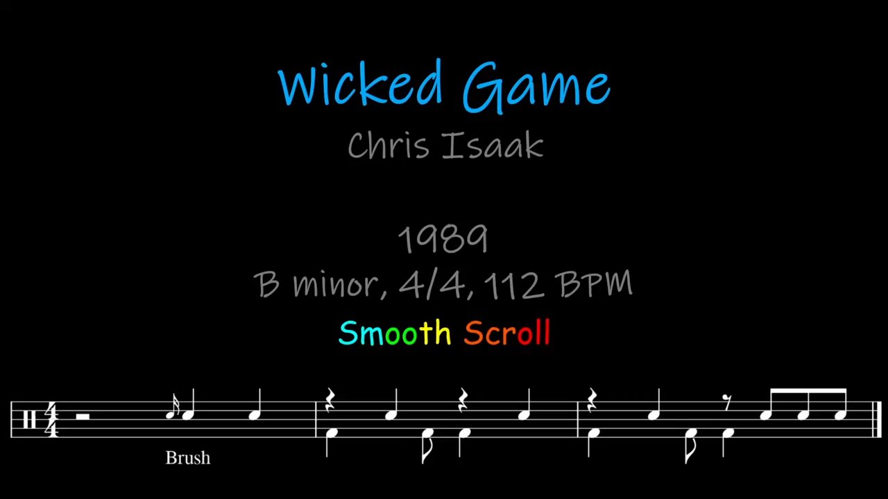 Wicked Game, Chords, Lyrics and Timing - YouTube