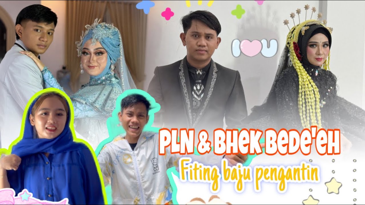 Supri hasan halimah dan sinta fiting baju pengantin 😅😍 - YouTube
