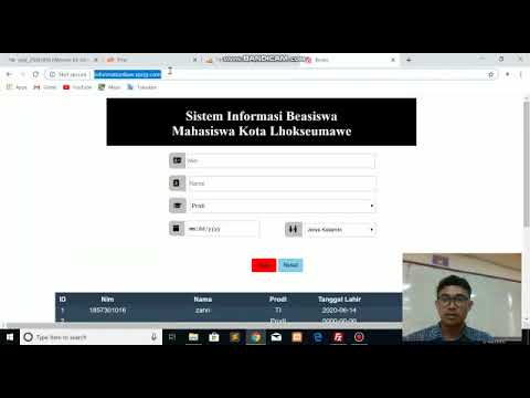 Project UAS Desain dan Pemrograman Web - YouTube