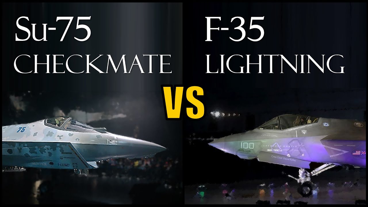 US F-35 vs Russian Su-75 Checkmate Fighter Jet - Which Would Win ...