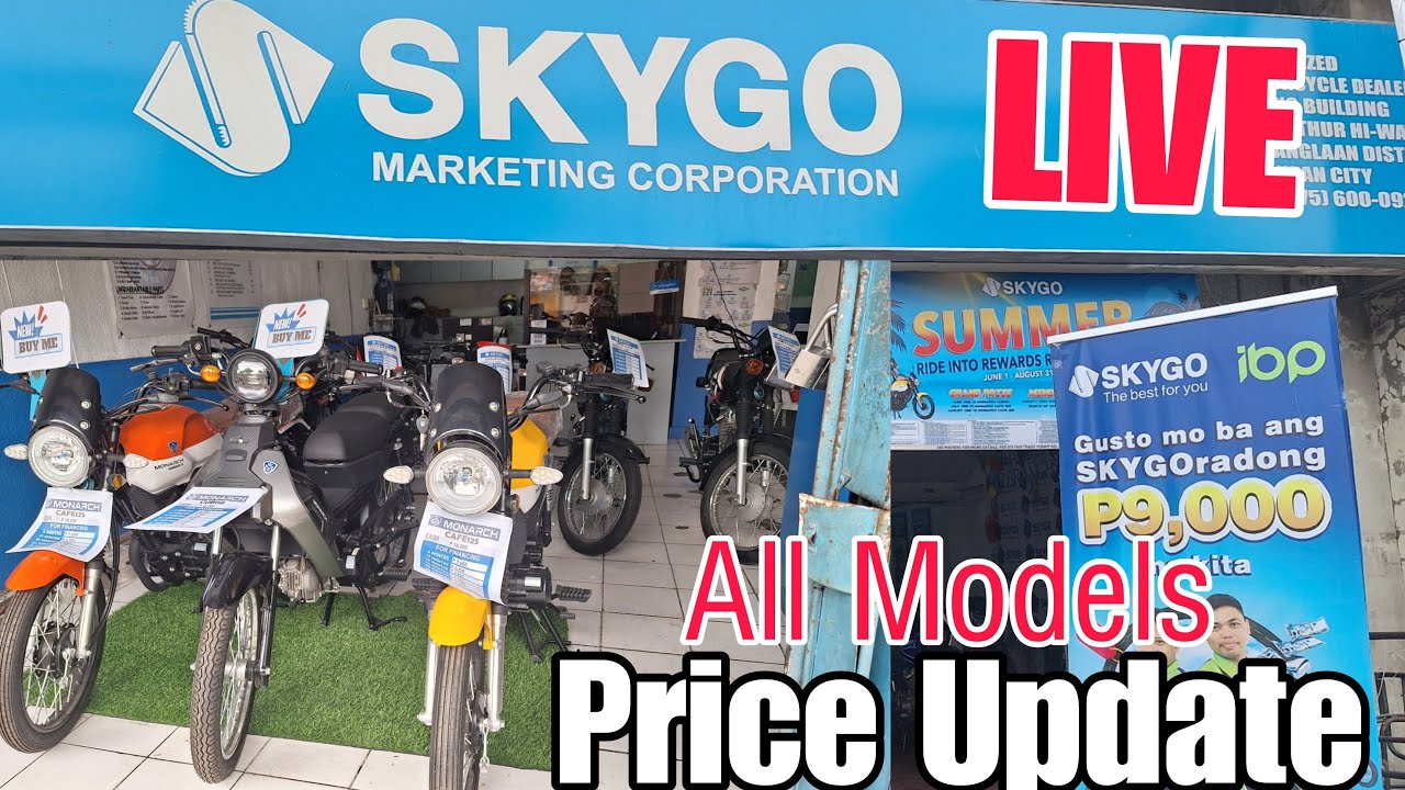 "LIVE " SKYGO / MONARCH Motorcycles - Dagupan City - All Models @skygo ...
