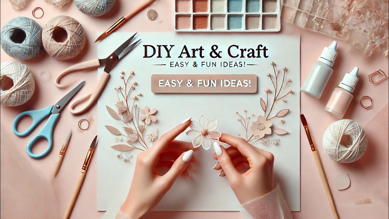 DIY craft ideas | art tools | Art Of draw is live - YouTube