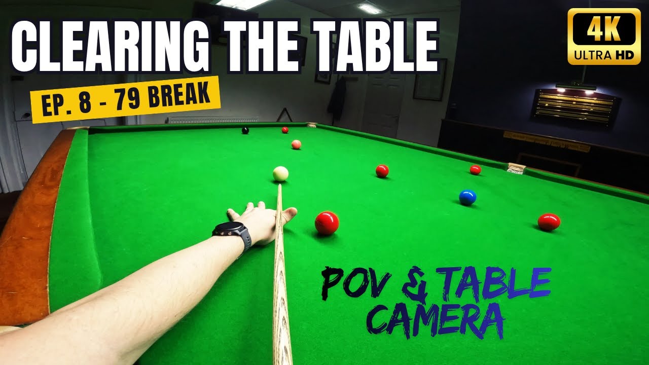 POV Snooker - 79 Break Total Clearance - YouTube