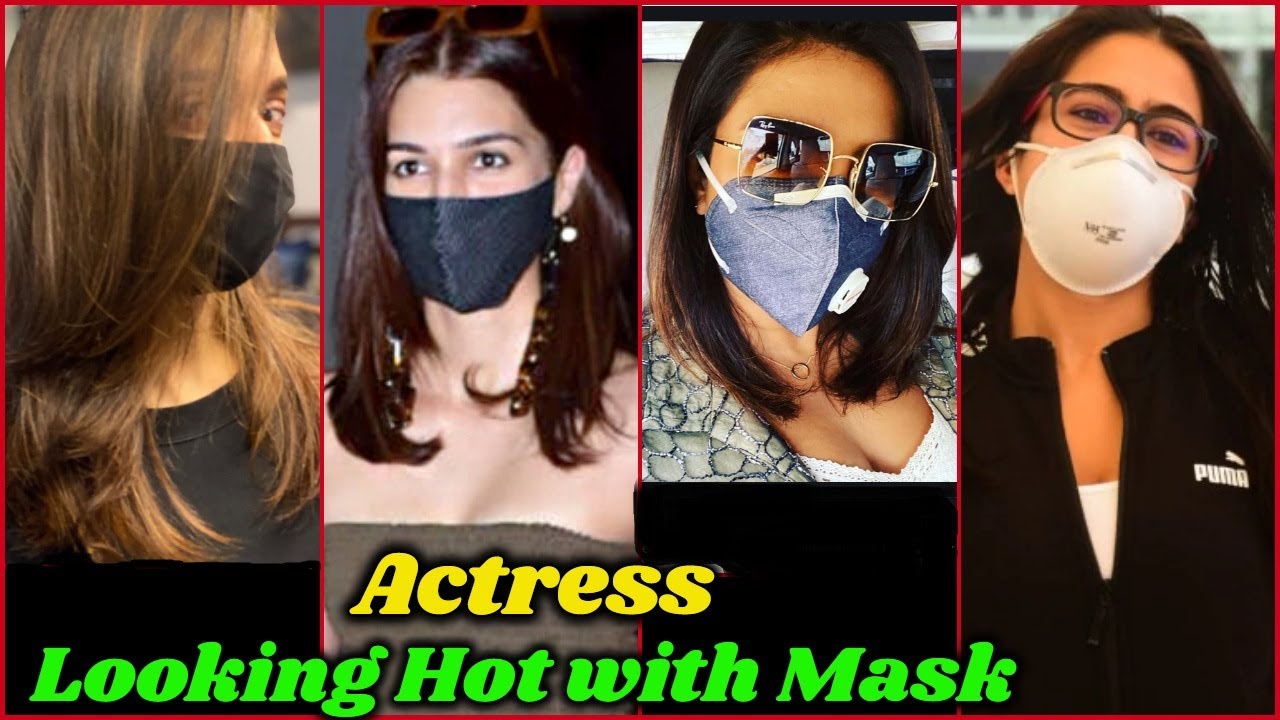 Bollywood Actresses Acing Their Looks With Masks - YouTube