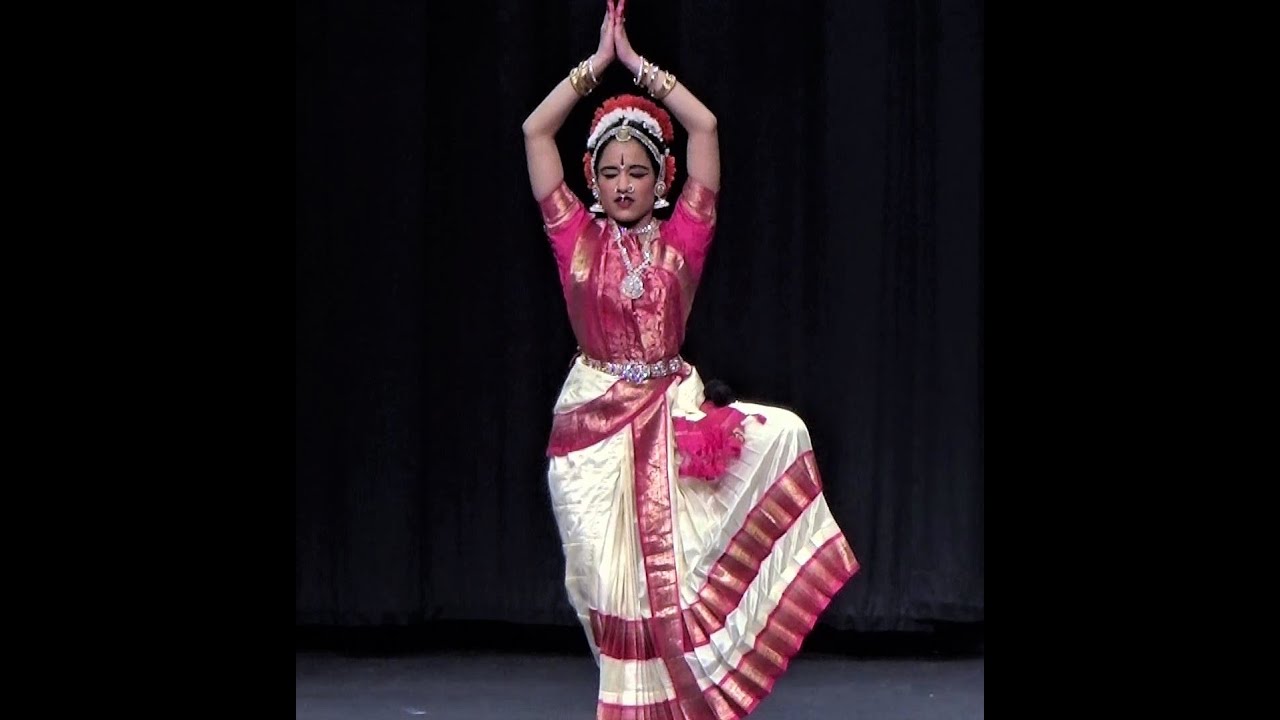 Gayathi Vanamali Madhuram by Kalamandapam Student #Kuchipudidance # ...