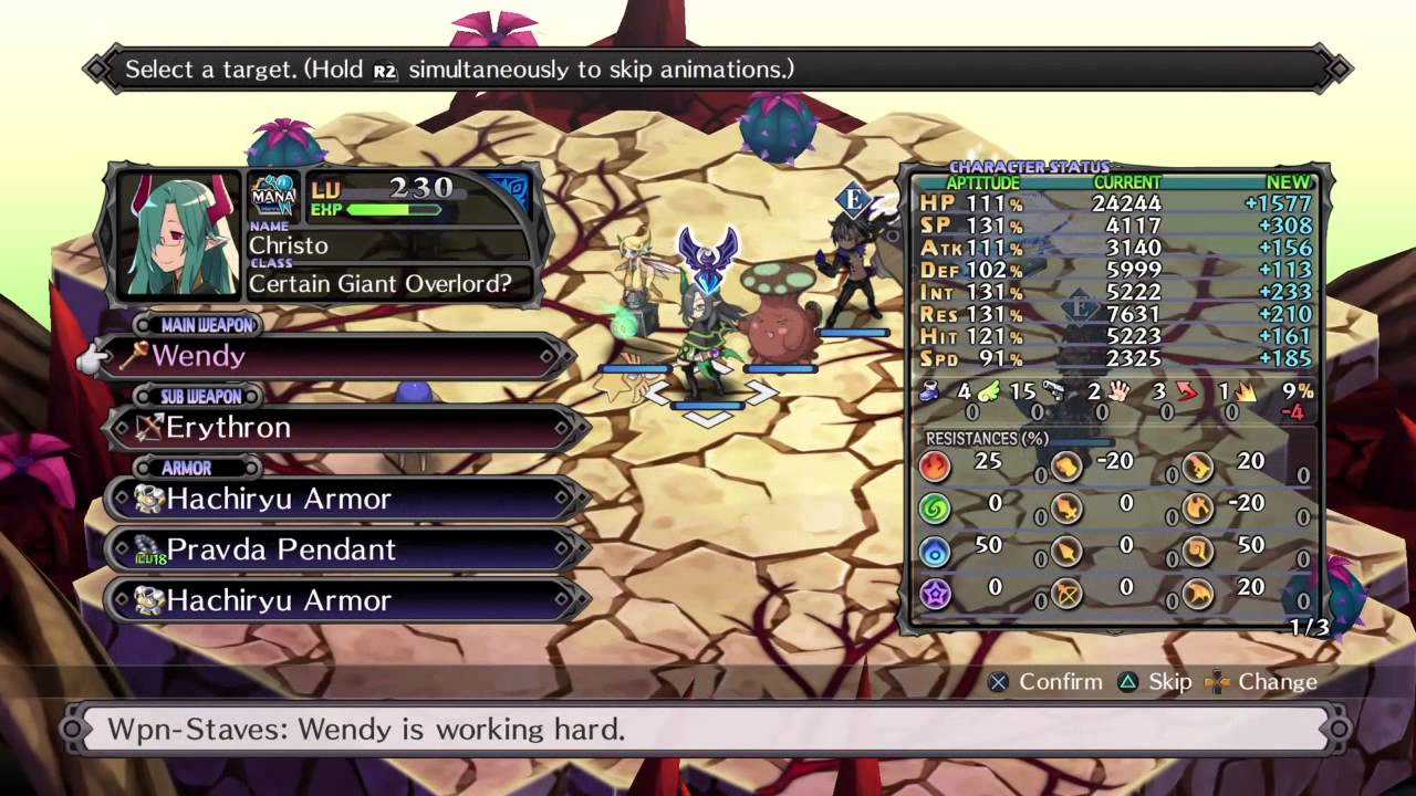 Disgaea 5 - Magichange Skills Exhibition Pt. 2 (w/ dual magichange ...