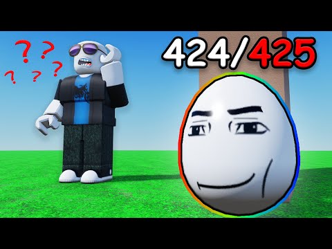 finding ALL 425 Eggs in Roblox find the eggs...
