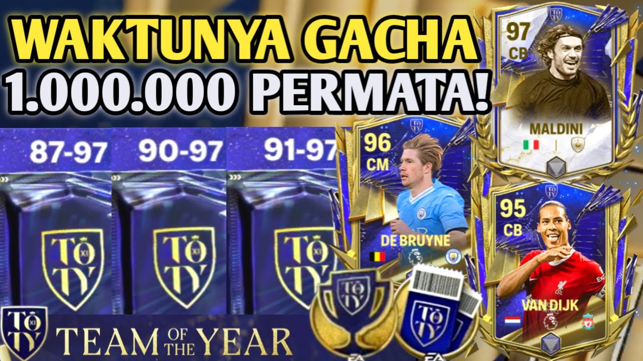 GACHA BRUTAL 1.000.000 PERMATA UNTUK PEMAIN BARU UTOTY! SEMOGA GACHANYA ...