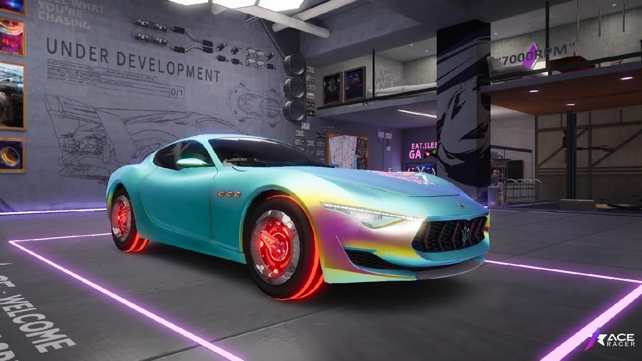 Ace Racer - Maserati Alfieri (Lv.8) Vs Paladin & The Kitty - YouTube