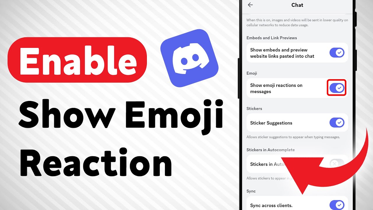 How to Enable Show Emoji Reaction on Discord (Updated) - YouTube