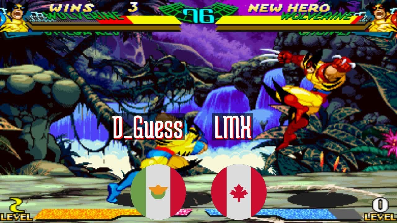 FT5 @mshvsf: D_Guess (MX) vs LMX (CA) [Marvel Super Heroes vs Street ...