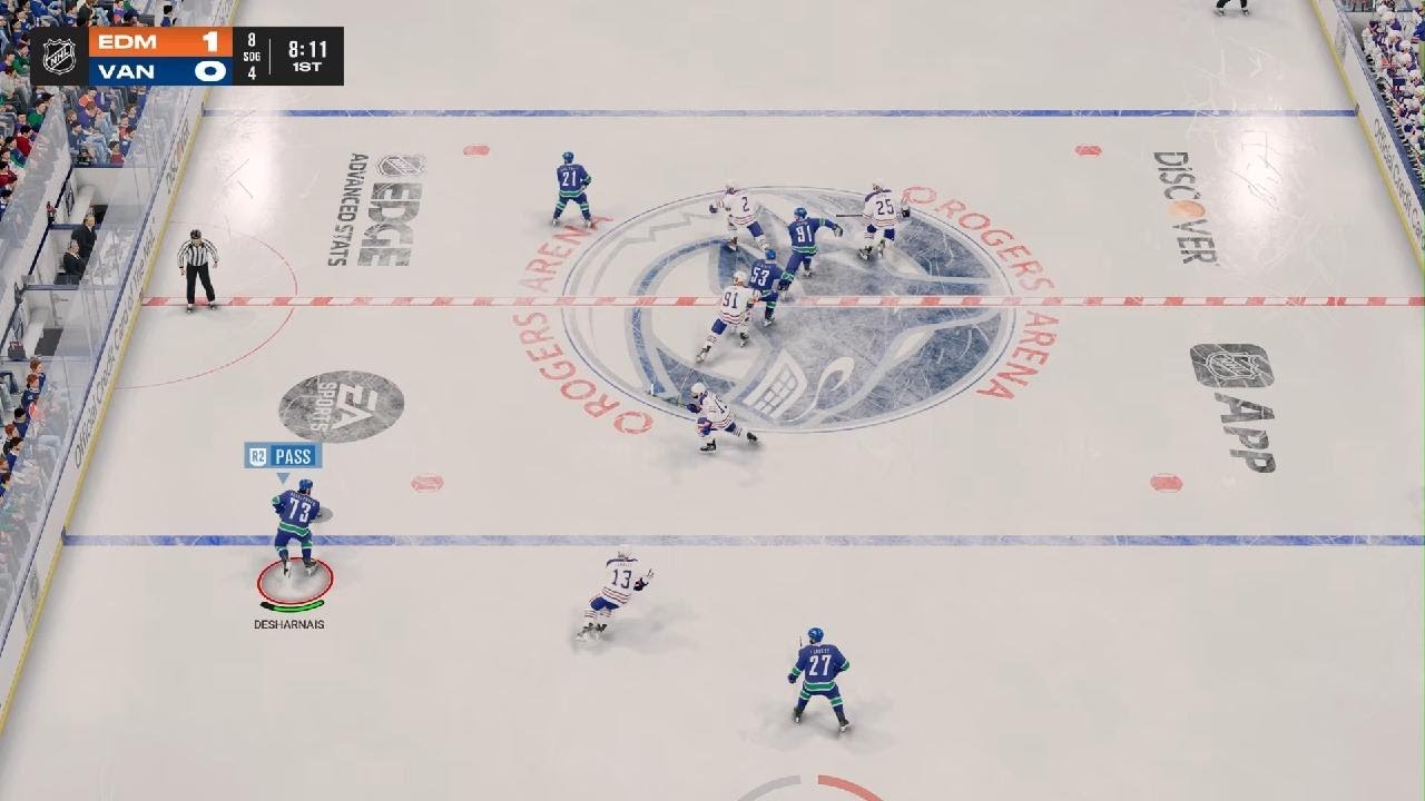 NHL 25 Western. Semi-finals. Vancouver. VS Edmonton Oilers. Game 2 ...