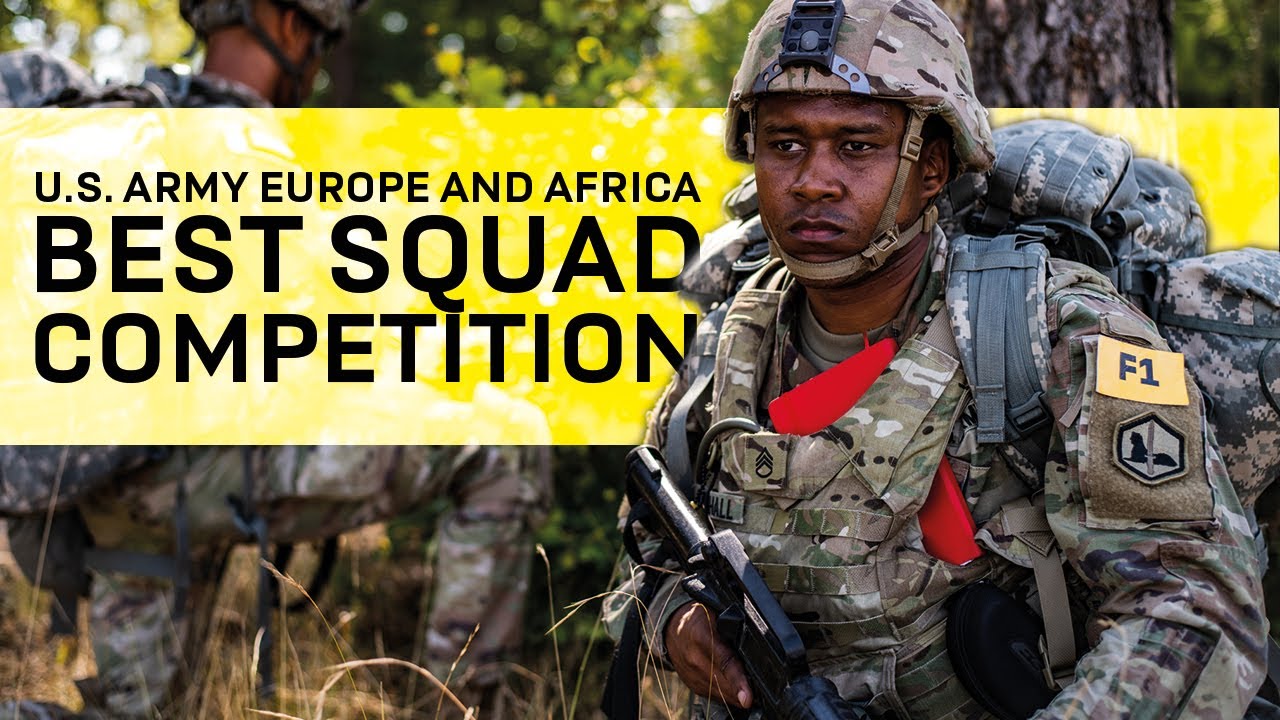 2022 U.S. Army Europe and Africa Best Squad Competition - YouTube