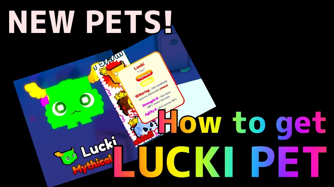 【ROBLOX PET SIMULATOR X】*New* How to get Mythical Lucki PET!! - YouTube