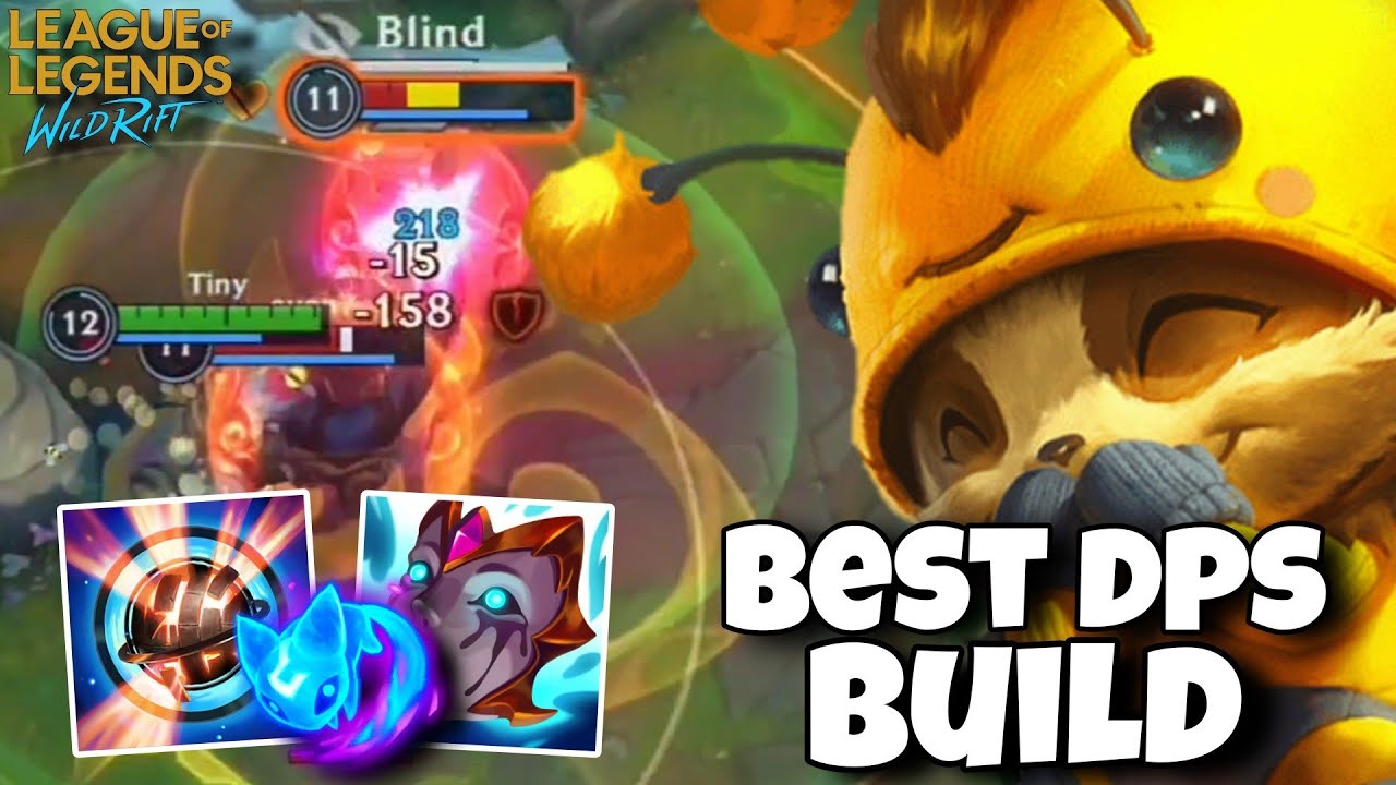 BEST BUILD FOR TEEMO, TOTALLY BROKENN!! - Wild Rift - YouTube