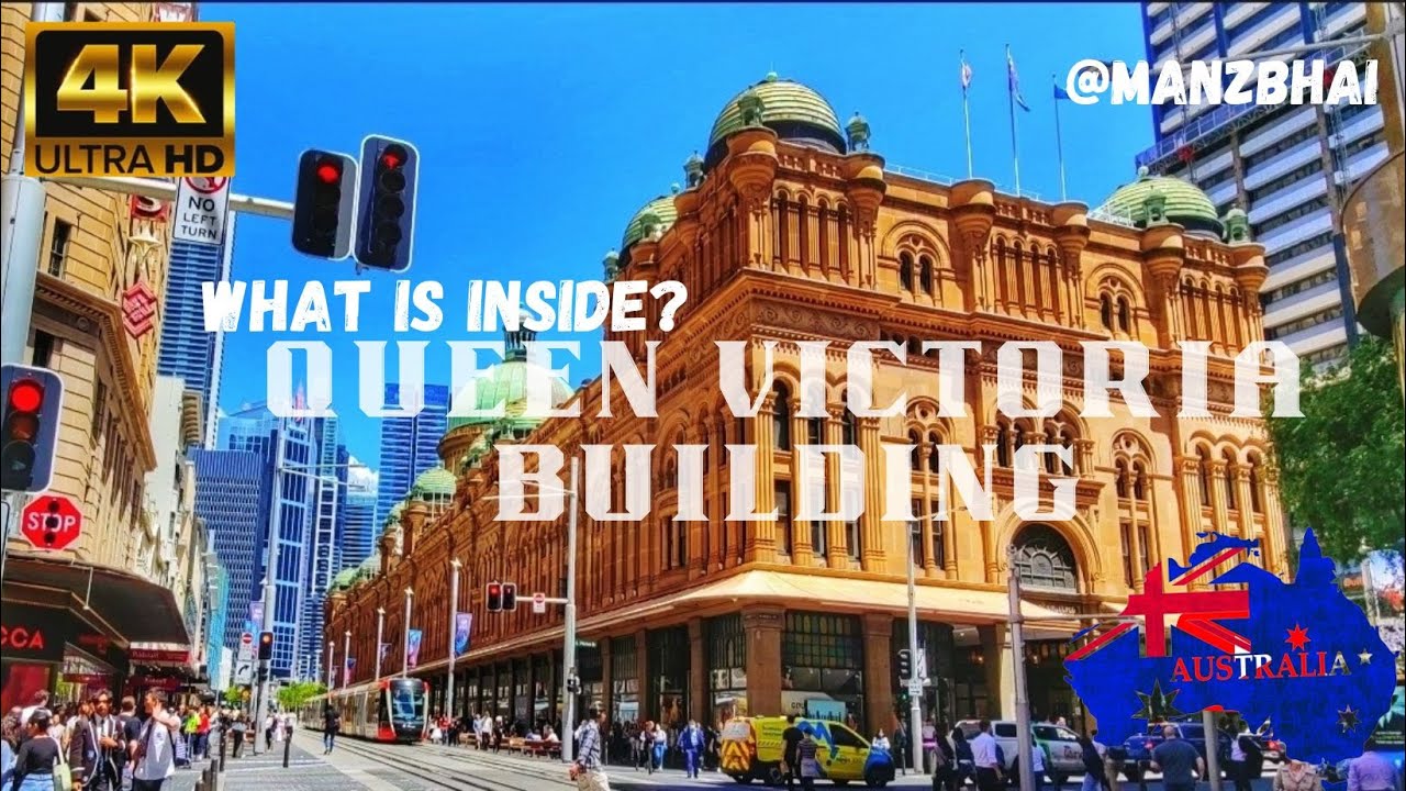 Queen victoria building Sydney (4K Video) Sydney travel vlog 2022 | # ...