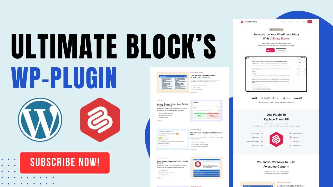 How to use ultimate blocks || Ultimate Blocks || Wordpress Ultimate ...