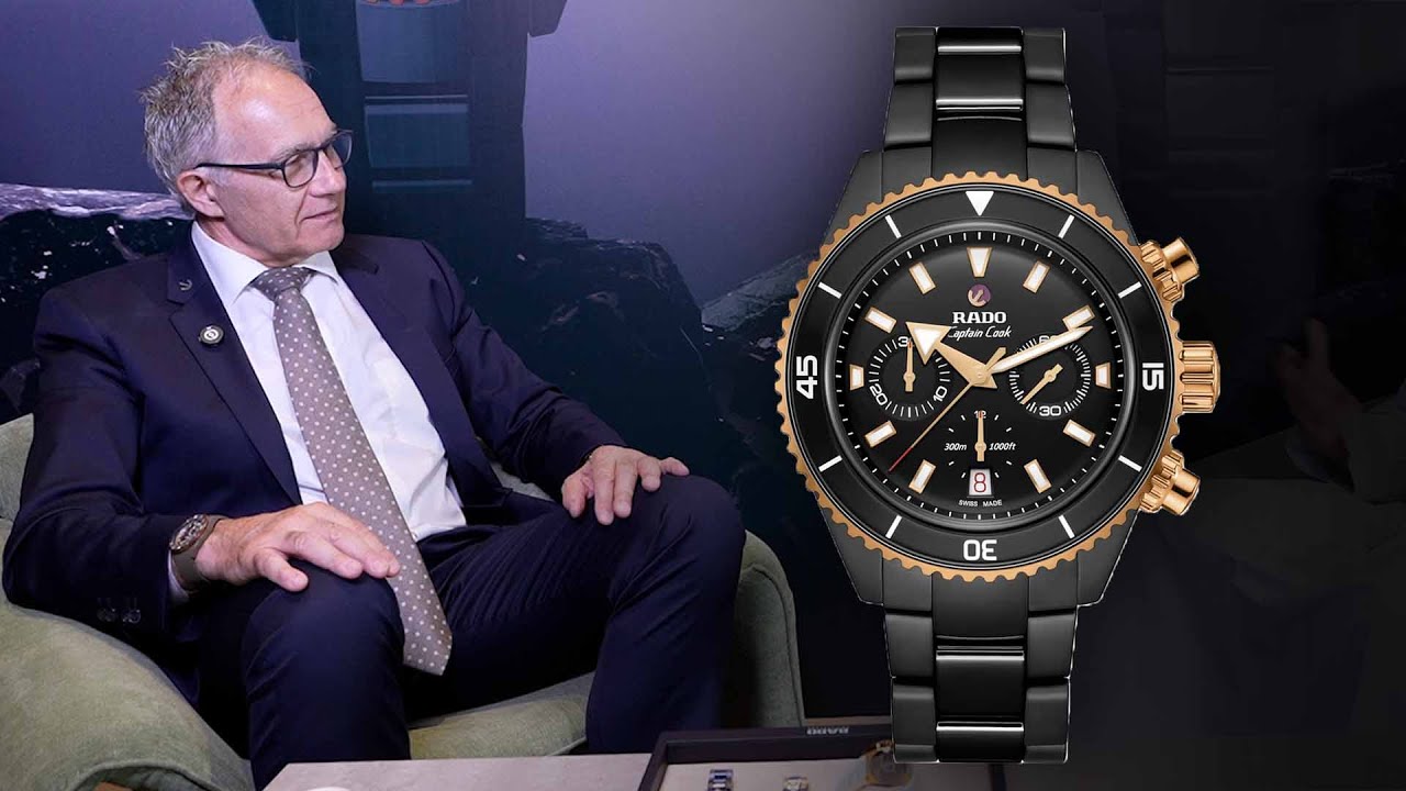 Interview with Rado CEO Mr. Adrian Bosshard for the launch of Rado High ...