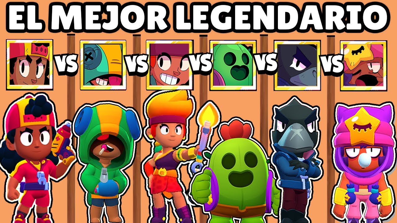 CUAL ES EL MEJOR BRAWLER LEGENDARIO? | MEG NUEVO BRAWLER LEGENDARIO ...