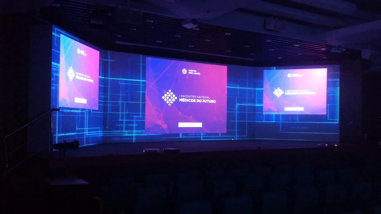 Projeção de cenário virtual - YouTube