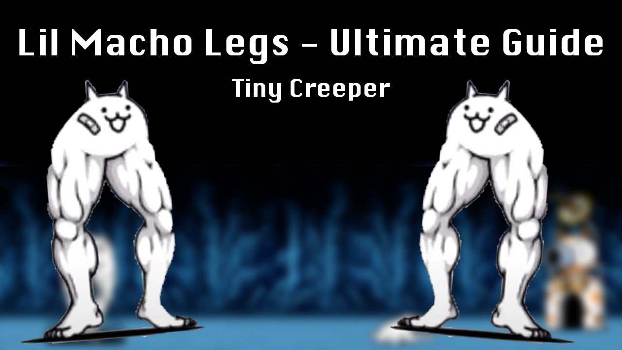 Lil Macho Legs Ultimate Guide! Battle Cats how to beat Tiny Creeper ...