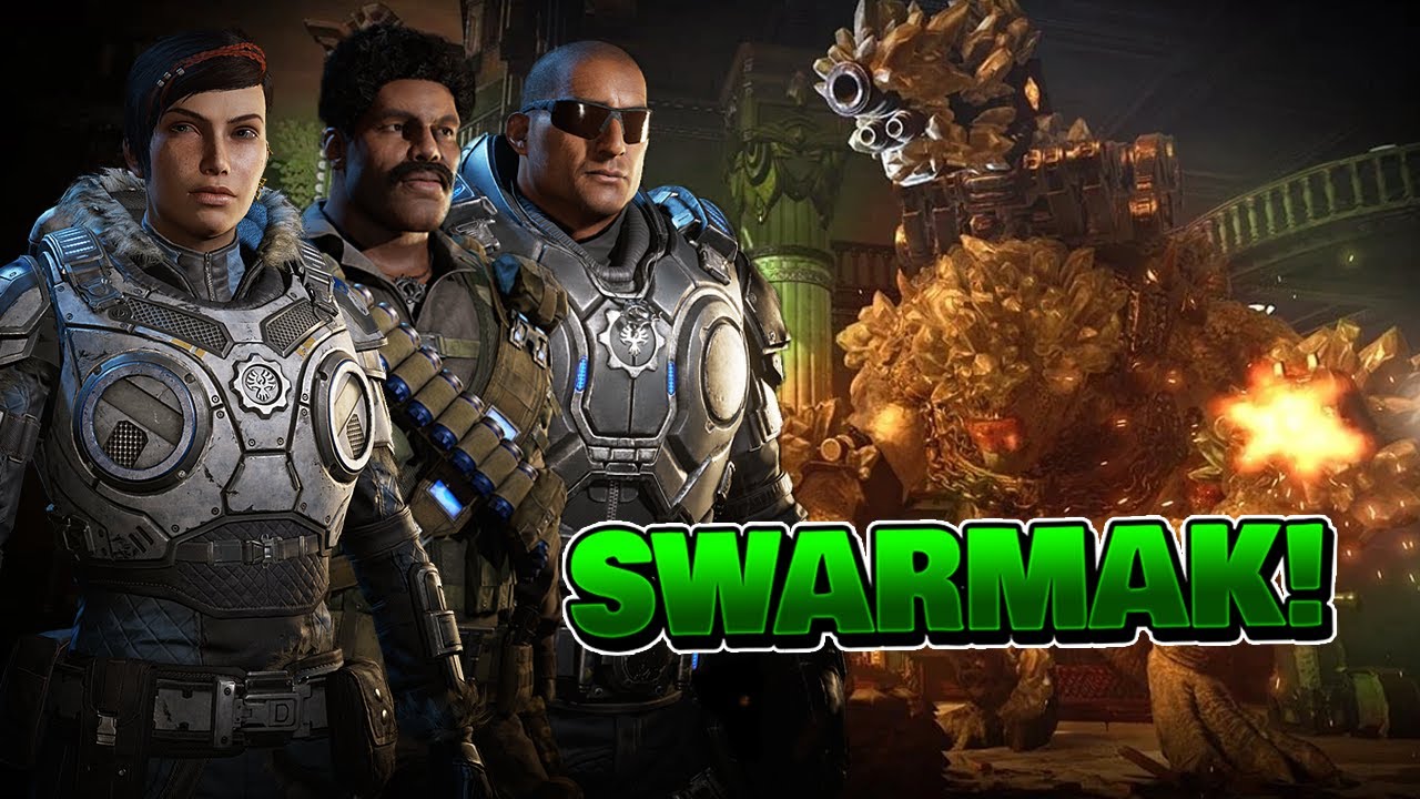 SWARMAK EN ESCAPE!! Colmena "Los Guardianes" Maestro | Gears 5 - YouTube