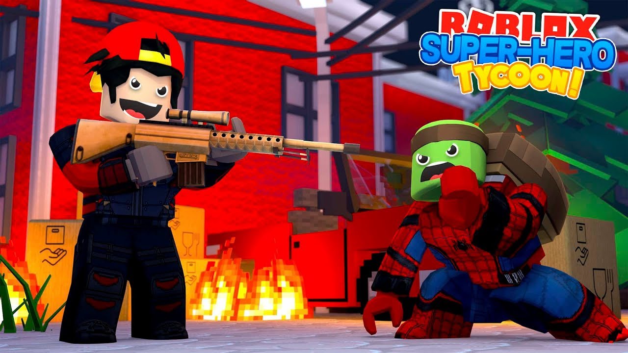 ROBLOX Adventure - DEADSHOT vs SPIDER-MAN - YouTube