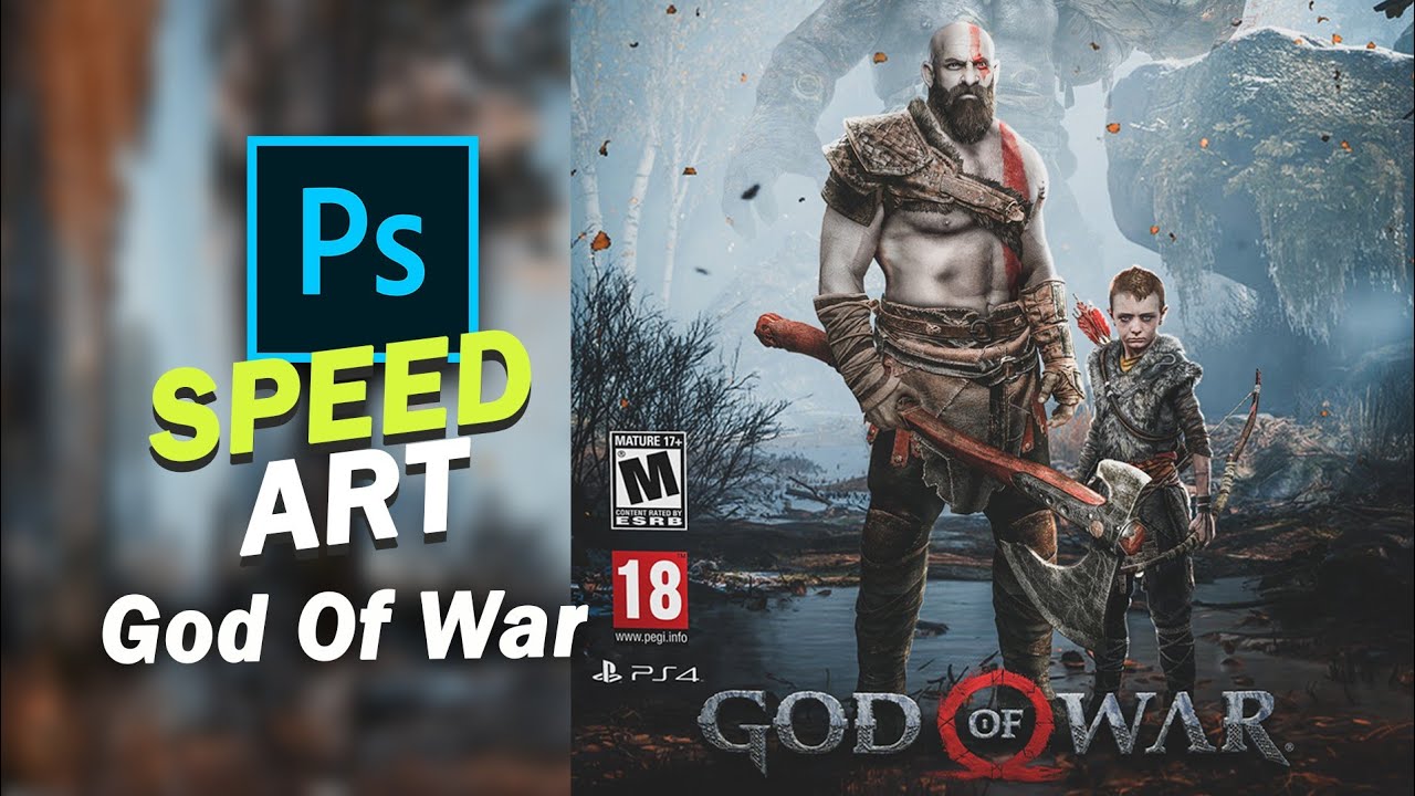 How to Make a Game Poster in Photoshop CC! Game poster Speed art ...