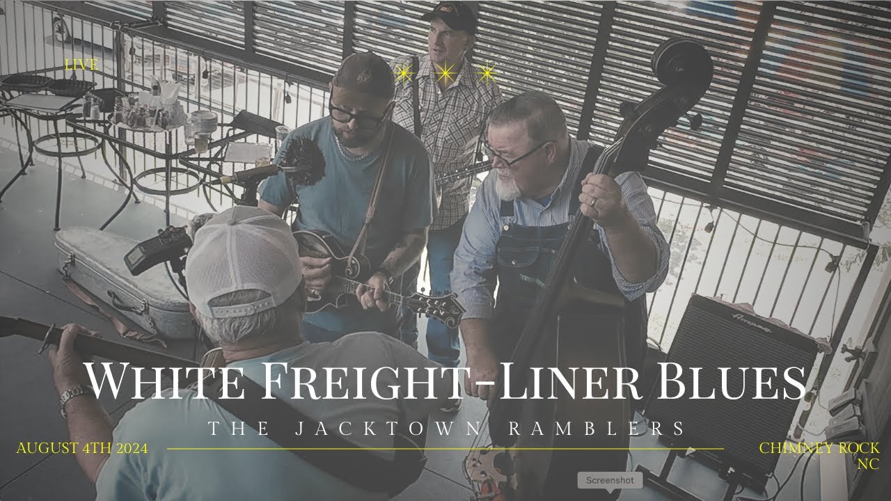 White Freight-liner Blues: The JackTown Ramblers live at Burntshirt Bistro Chimney Rock 8/4/24 ...