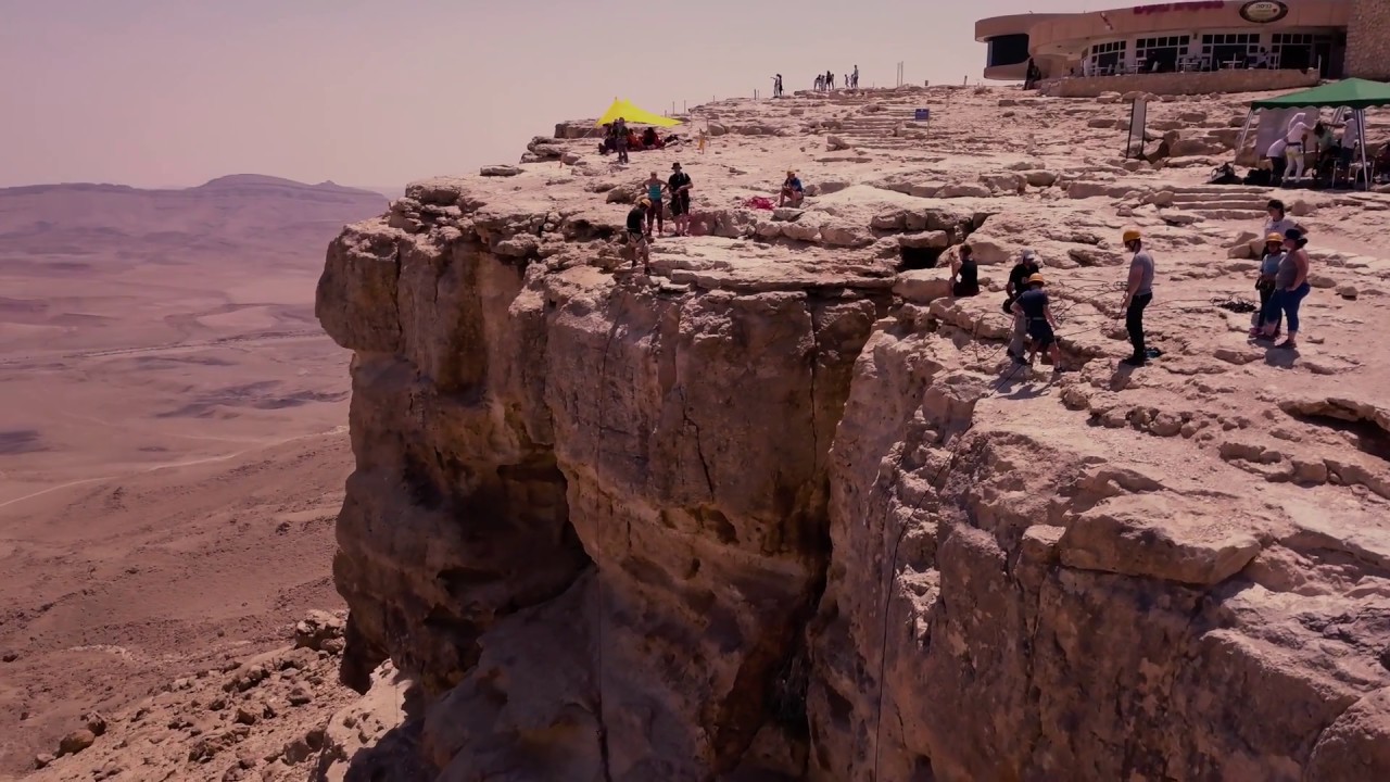 Makhtesh Ramon - Mitzpe Ramon - Shot with MavicPro - YouTube