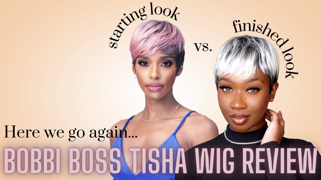 CHEAP Pixie Cut Synthetic Wig Review | Bobbi Boss - M1051 Tisha | ft ...