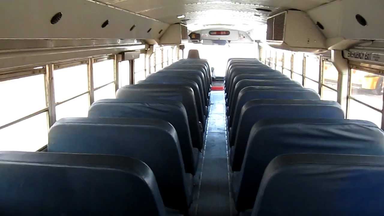 Bus for sale! 1998 Thomas School Bus with A/C - YouTube