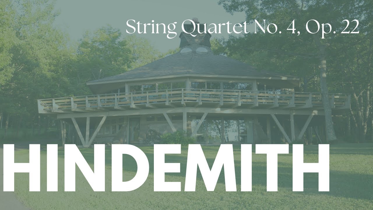 Hindemith String Quartet No. 4, Op. 22 | III. Ruhige Viertel. Strets fließend - YouTube