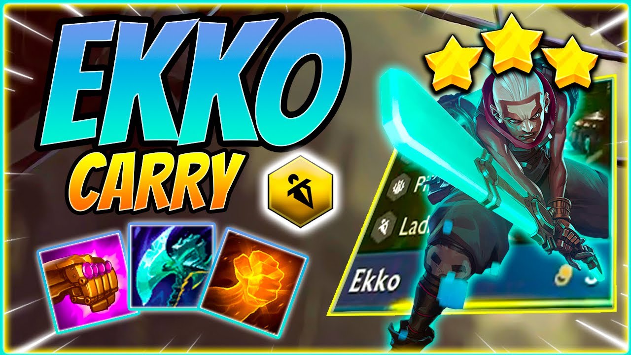 Ekko ⭐⭐⭐ Carry Ladino 4 E Forte De Mais Essa Comp Gameplay