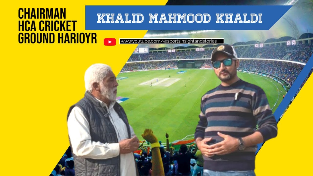 Exclusive Chat with Khalid Mehmood Khaldi: Karachi Match & Haripur ...
