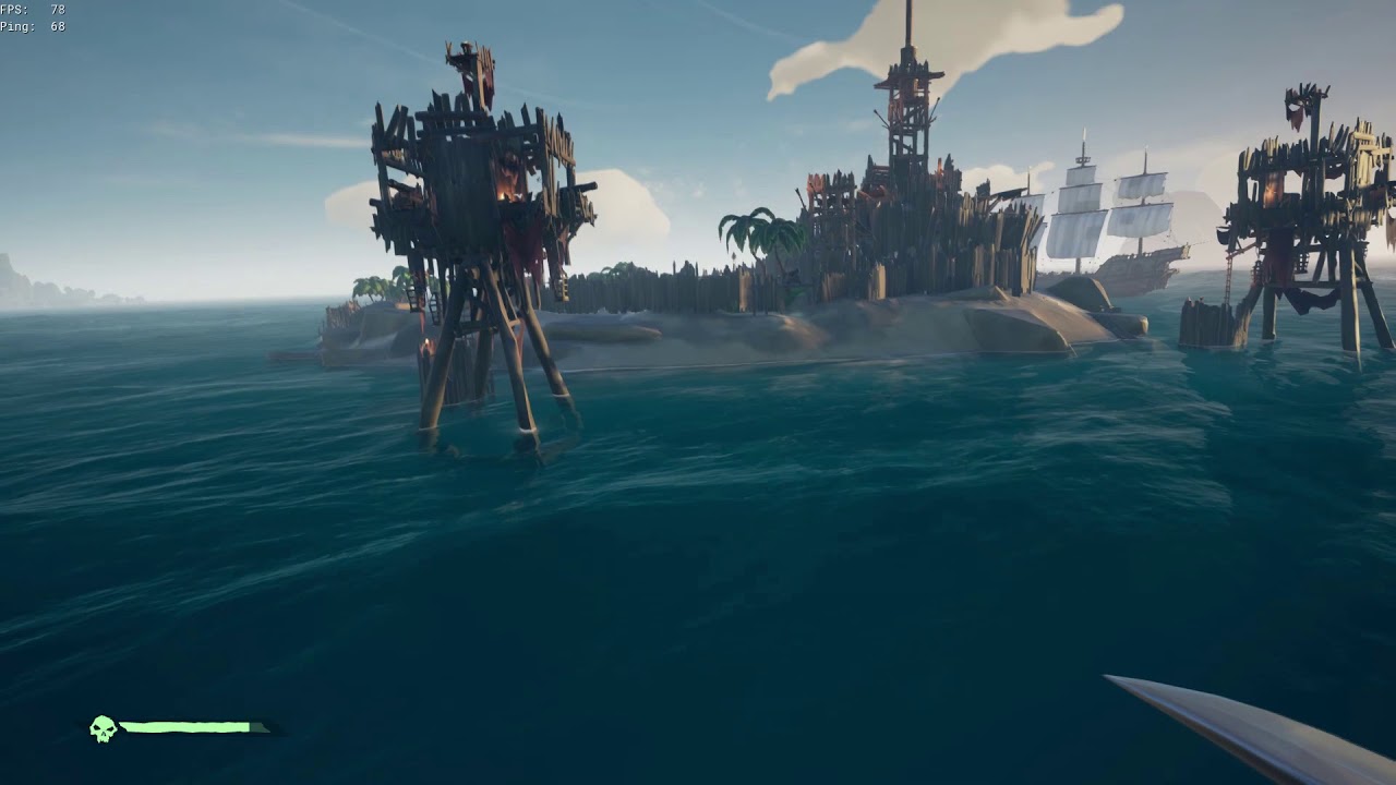 Sea of Thieves - Sloop vs 2 full Galleons - YouTube