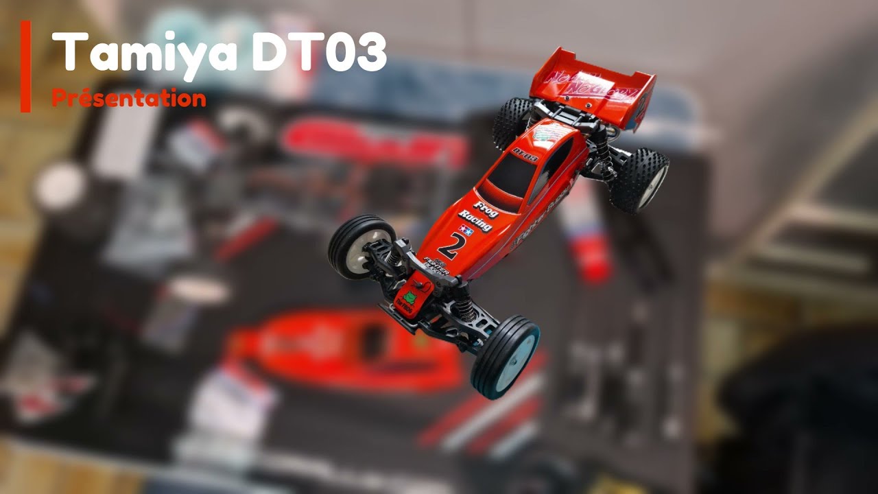 Présentation de mon Tamiya DT03 - YouTube